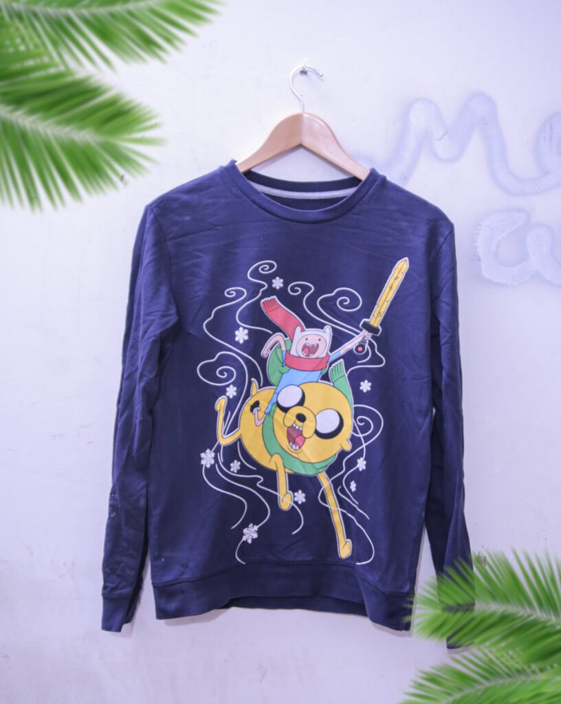 Tobe Cartoon Network Printed Blue Long Sleeves(M) - Lunda.pk