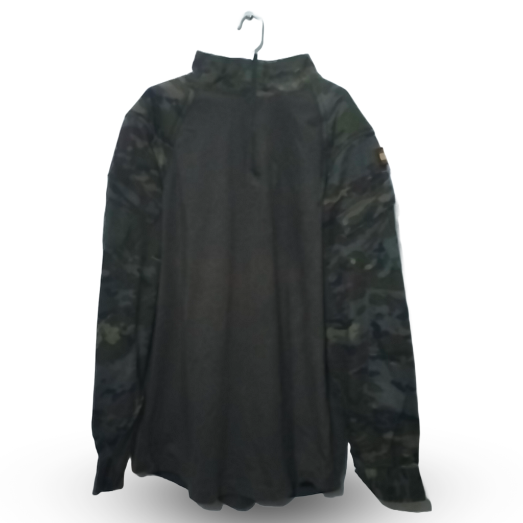 Commando Zipper Full Sleeves | Cotton | Extra Large - Lunda.pk